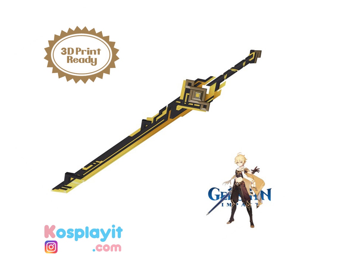 STL file Genshin Impact - Summit Shaper - Digital 3D Model Files ...