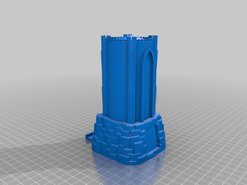 Dark Tower Dice Tower por EcoDad | Descargar modelo STL gratuito ...
