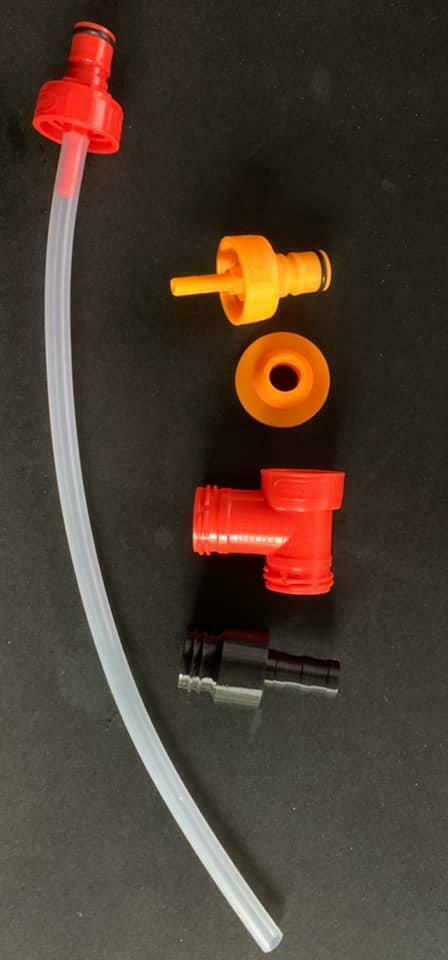 Free 3D file Minikeg Dispensing Adaptor for KegLand Carbonation Caps 👽 ...