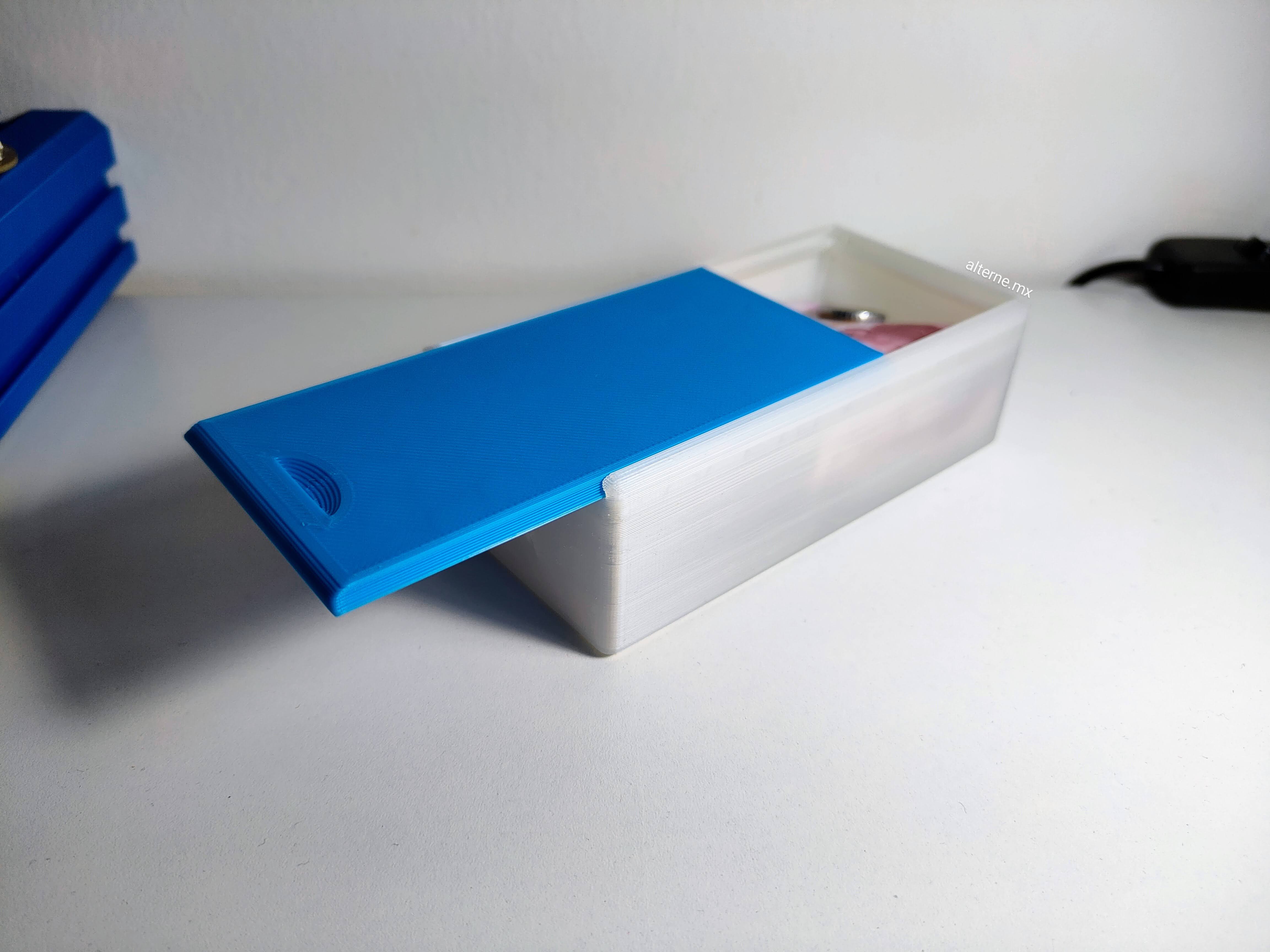 STL file Sliding box 60x120x38mm 📦 ・Design to download and 3D print・Cults