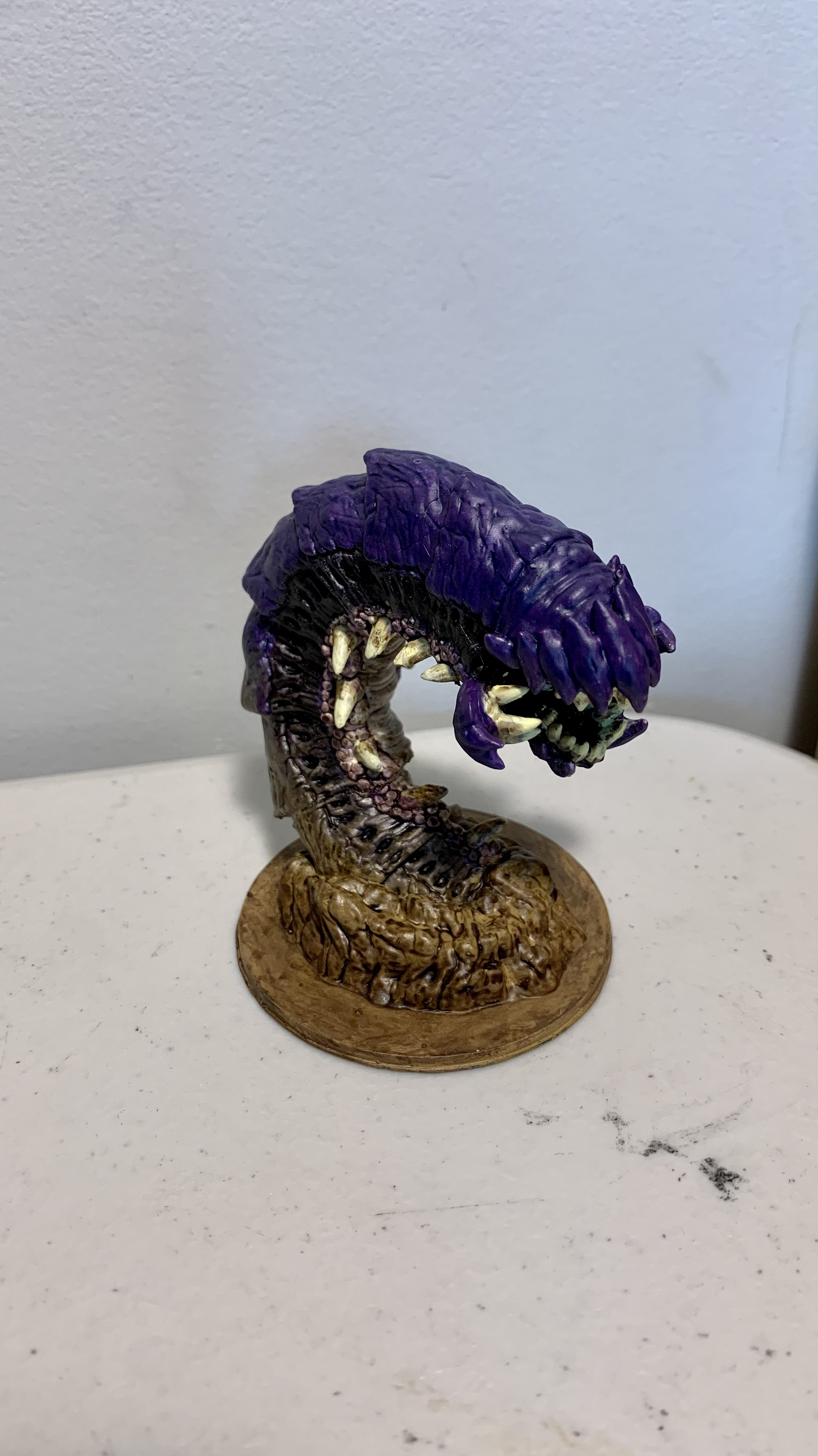 3D printing Purple Worm • made with Photon Mono 4k・Cults