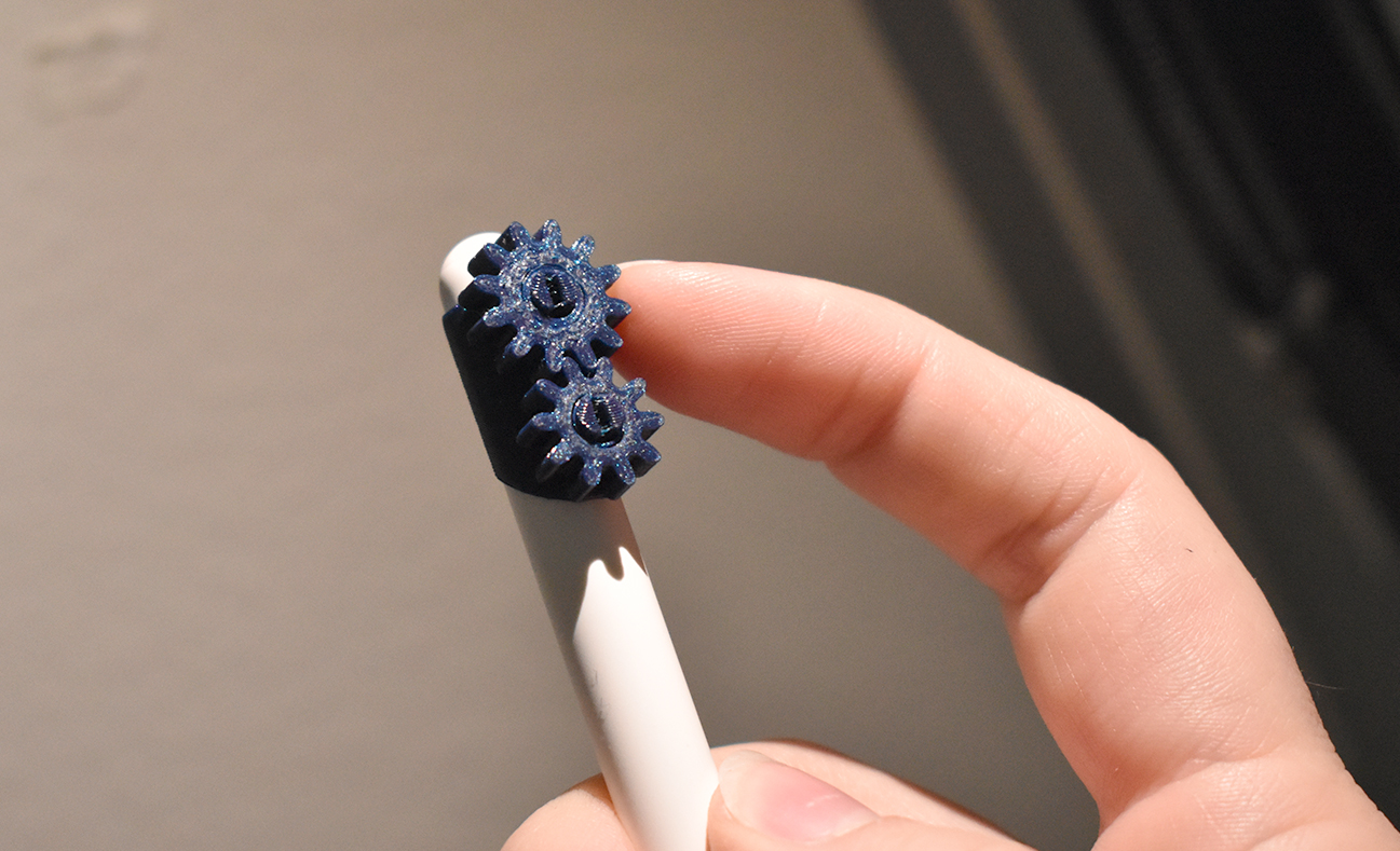 👌 FIDGET GEARS - PEN ACCESSORY・Free STL File for ・Cults
