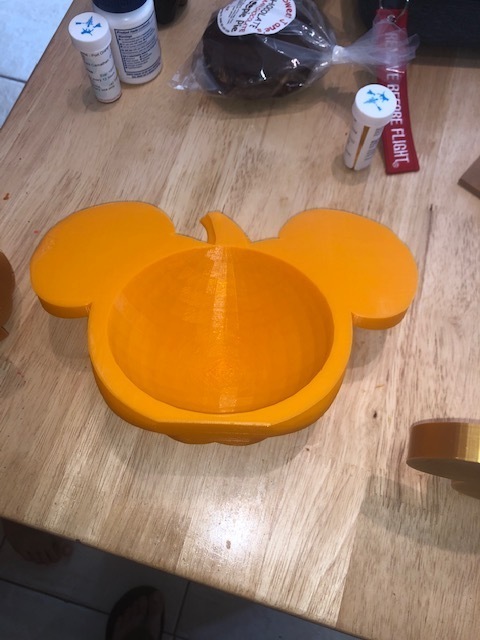 Free 3D file Pumpkin Mickey 🎃 ・3D print design to download・Cults