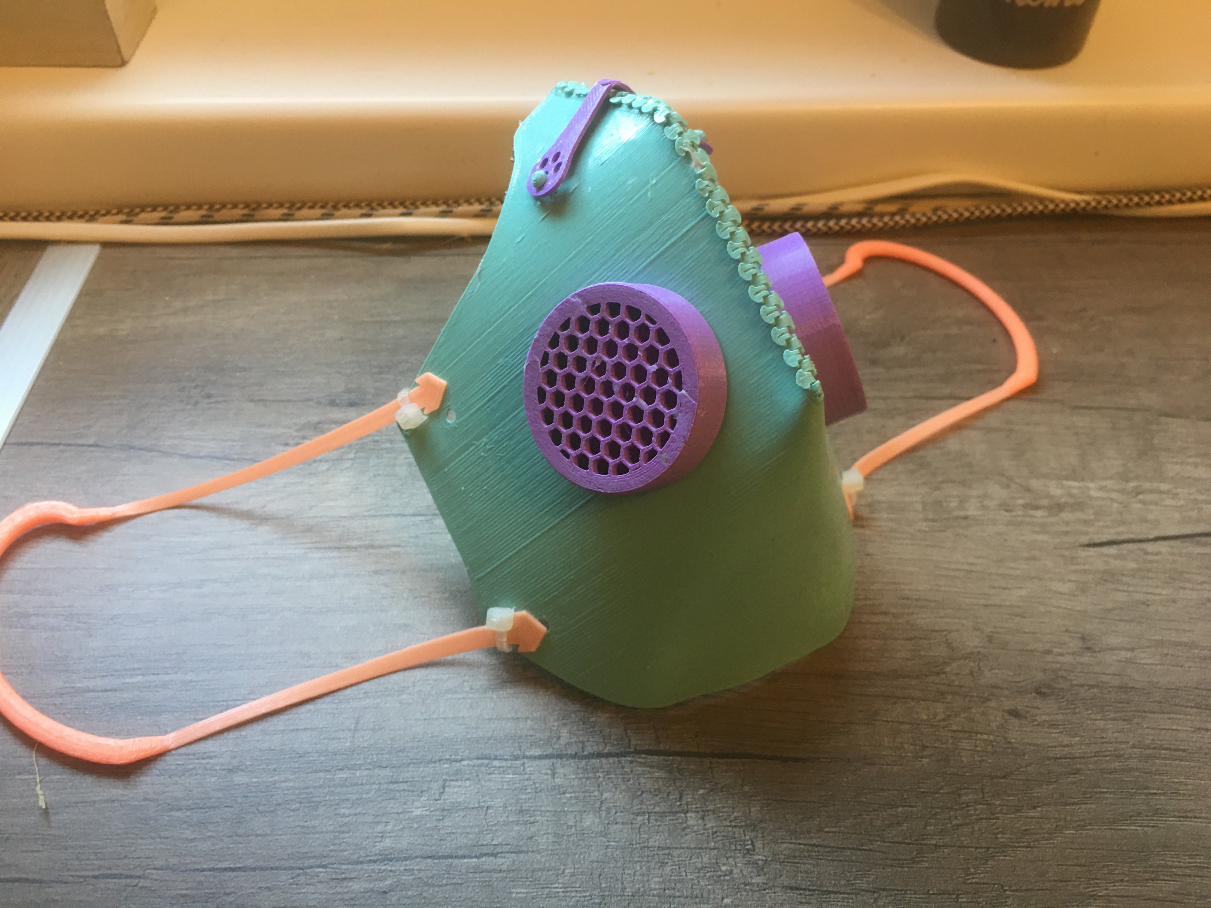 3D printed Flexible Mask Valvy・Cults