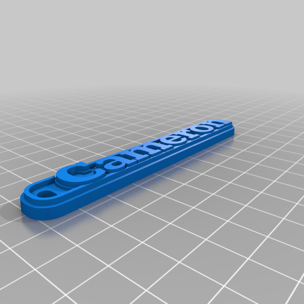 Free 3D file Cameronkeychain 🔑 ・3D printing model to download・Cults