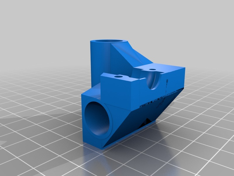 Archivo 3D gratis E3D V6 Ultimaker soporte de impresión simple con ventiladores de 40 mm 🧞‍♂️ ...