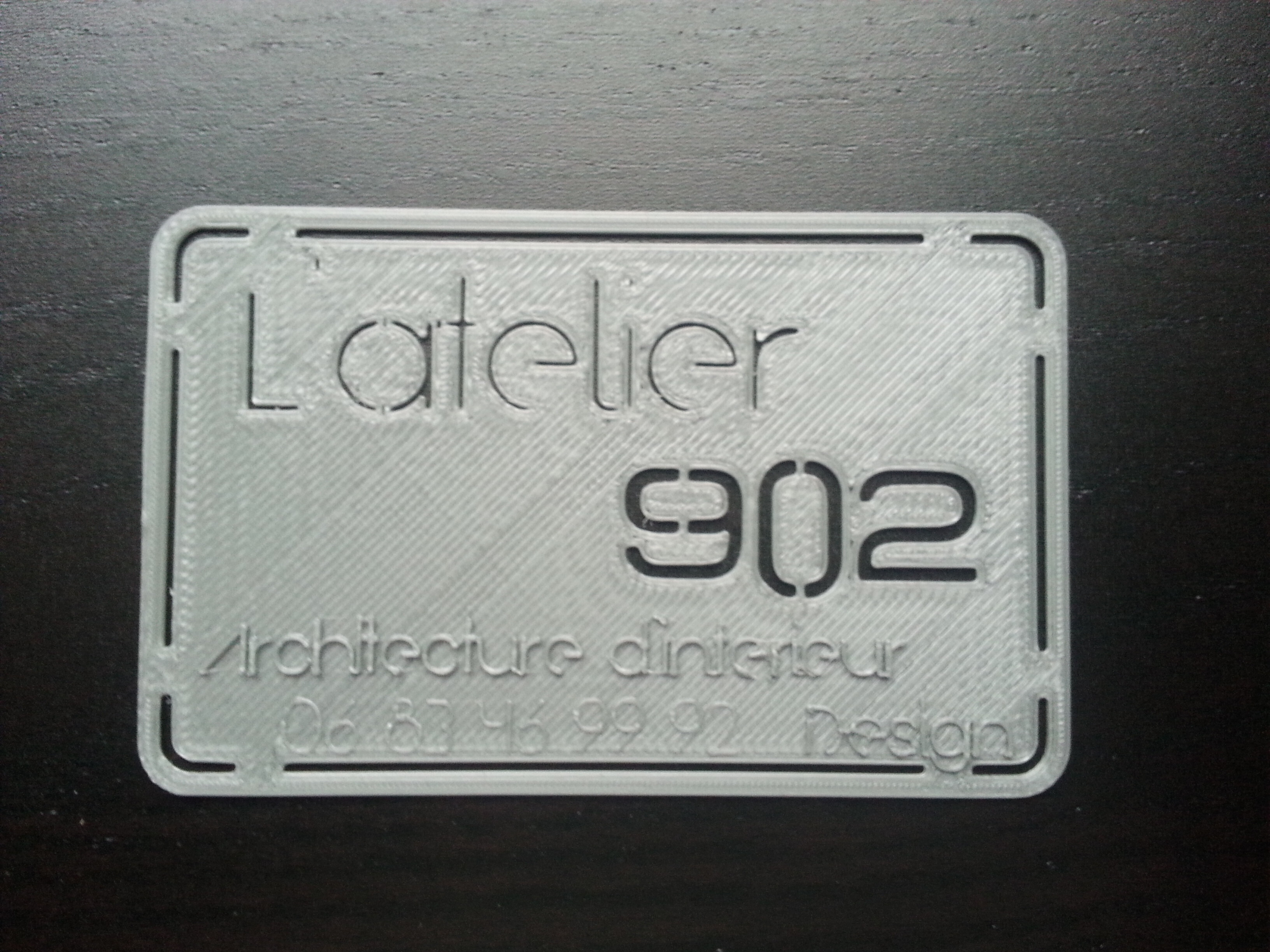 Free STL file Business Card Workshop 902, Architecture and Design 🗺️・3D ...