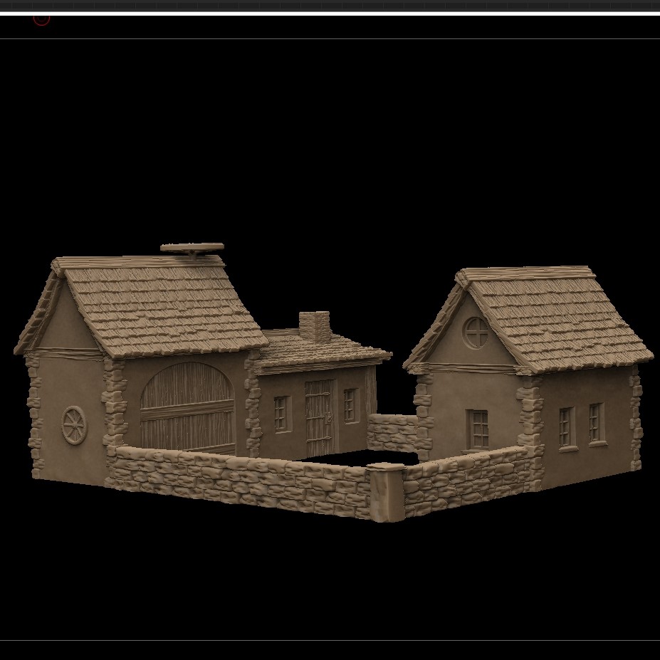 STL file French Village 🎲 ・3D printing design to download・Cults