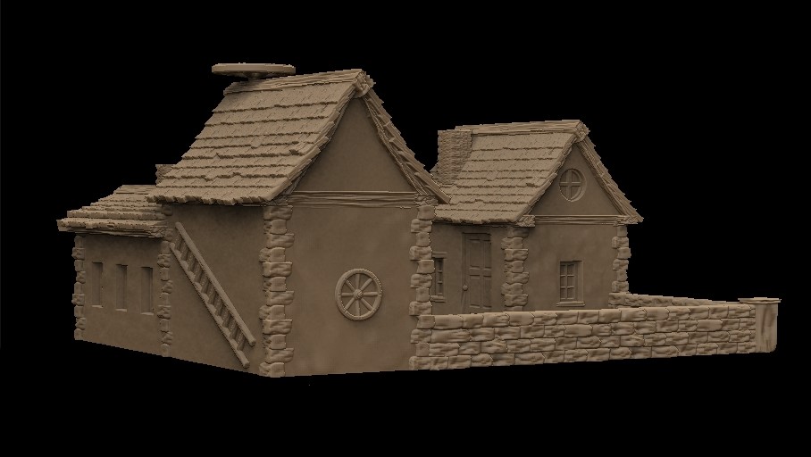 STL file French Village 🎲 ・3D printing design to download・Cults