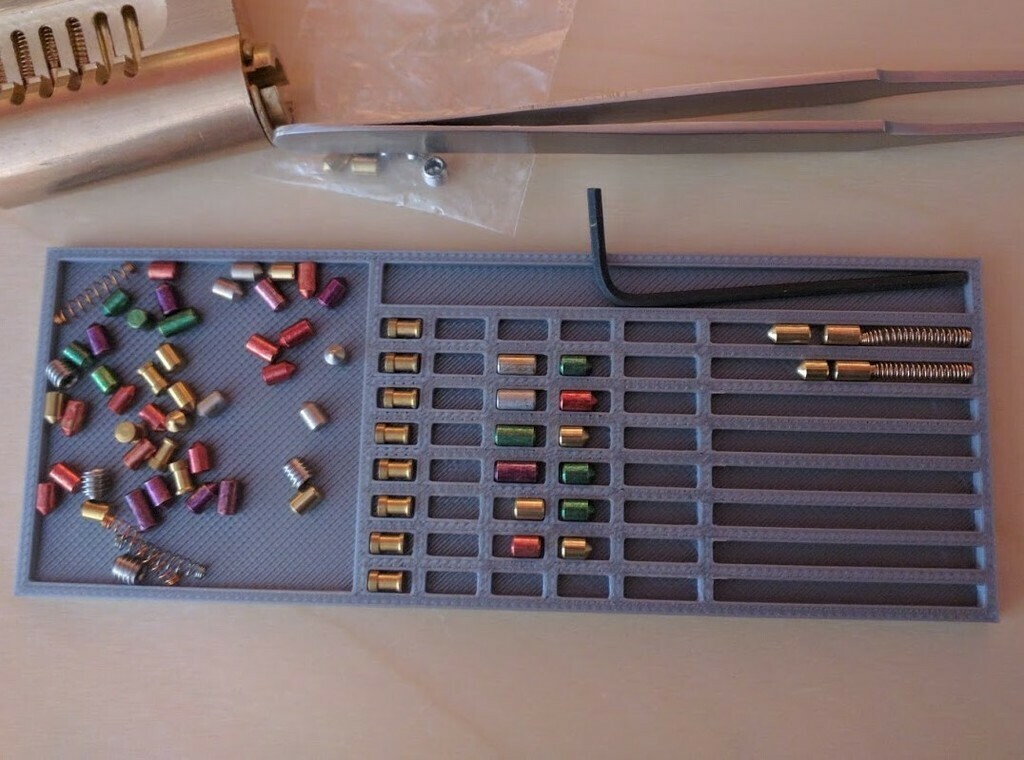 Free 3D file Lock picking pinning matt 🔒 ・3D printer model to download ...