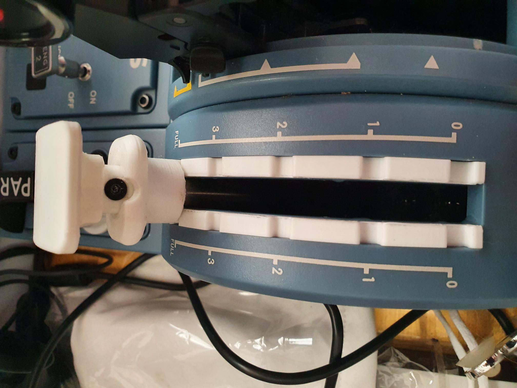 3D printer Working A320 Flap Lever for TCA Quadrant - Flight Simulator ...