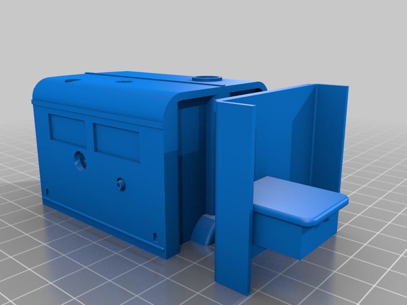 🚂 16mm Scale Jenbach JW15 Loco Combined・Free 3D File for ・Cults