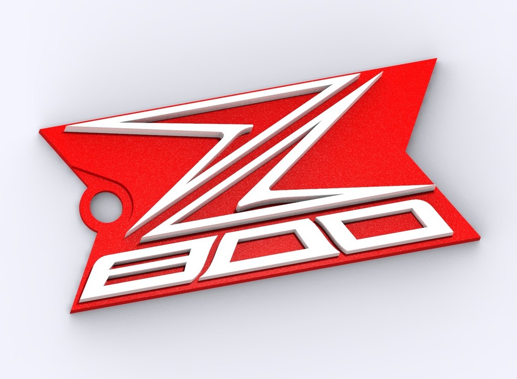 🗝️ Kawasaki z800 Keychain・Free 3D File for ・Cults
