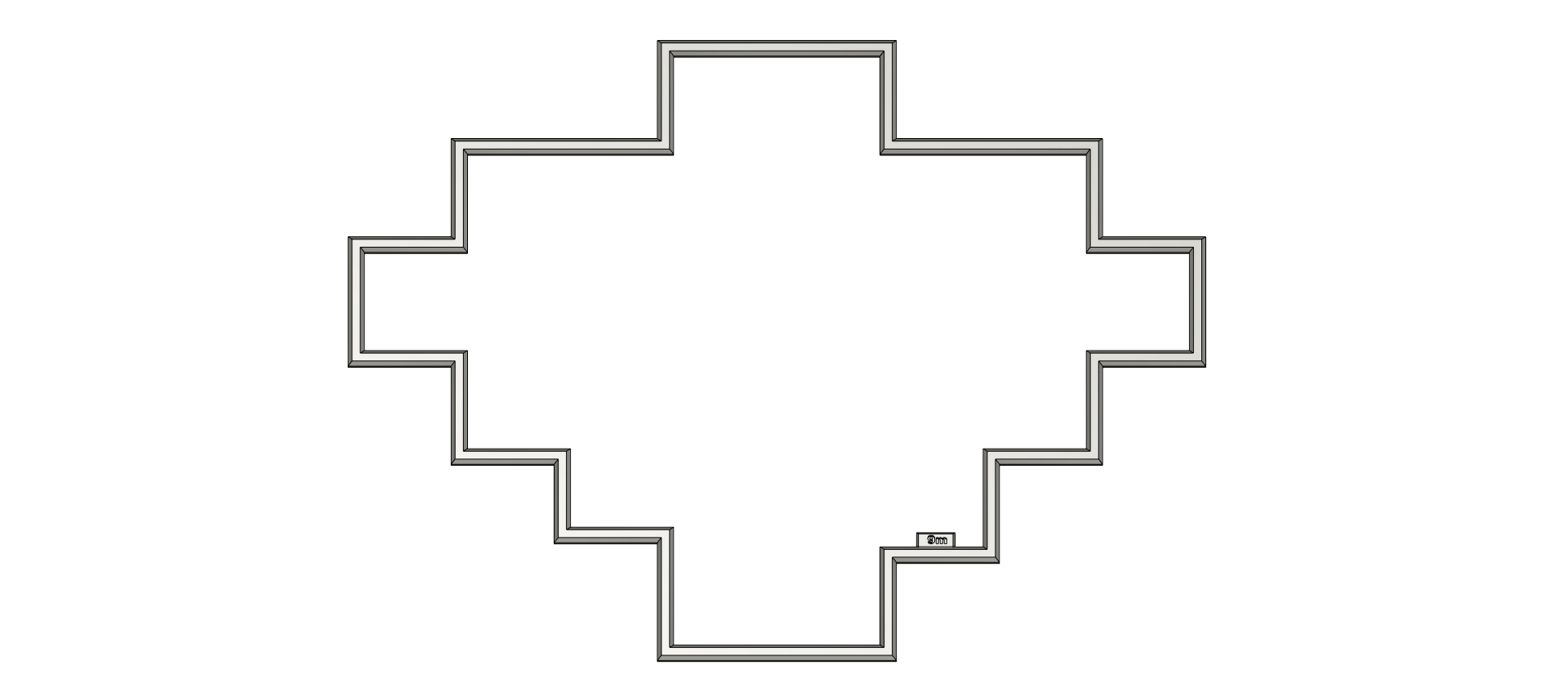 🎲 Pathfinder/D&D Template Cone・Free STL File for ・Cults