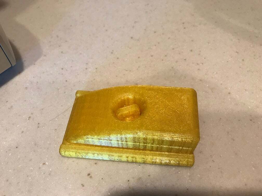 3D printed Sandpaper holder [Shuttlecraft]・Cults