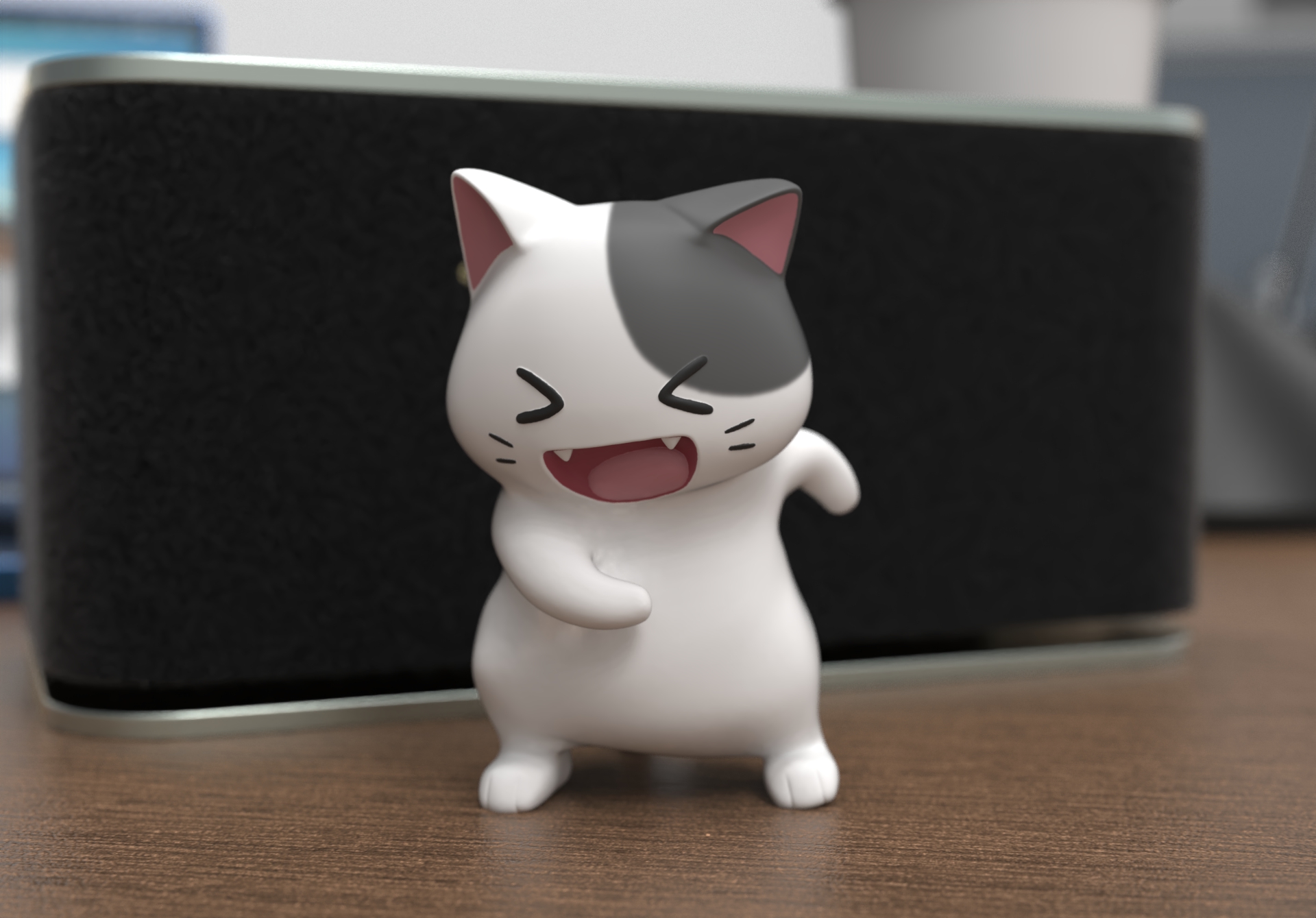🐱 Pus Cat Dance Ver.・ OBJ File for ・Cults