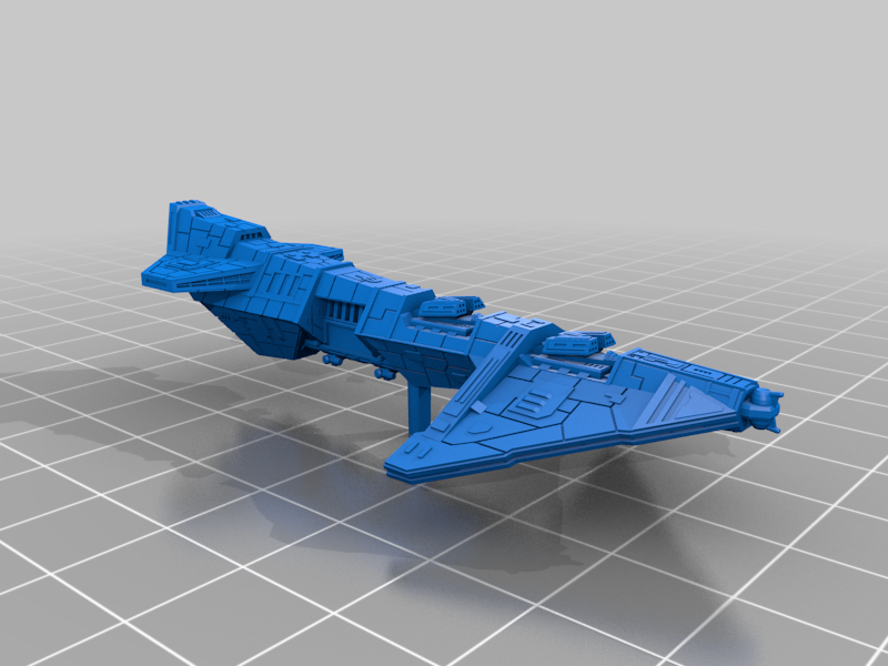 Free STL file SW:Imperial Armada Commando Escort Carrier 🚀 ・3D print ...
