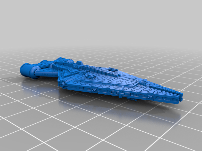 SW:Armada Republic Light Cruiser・Free STL File for ・Cults
