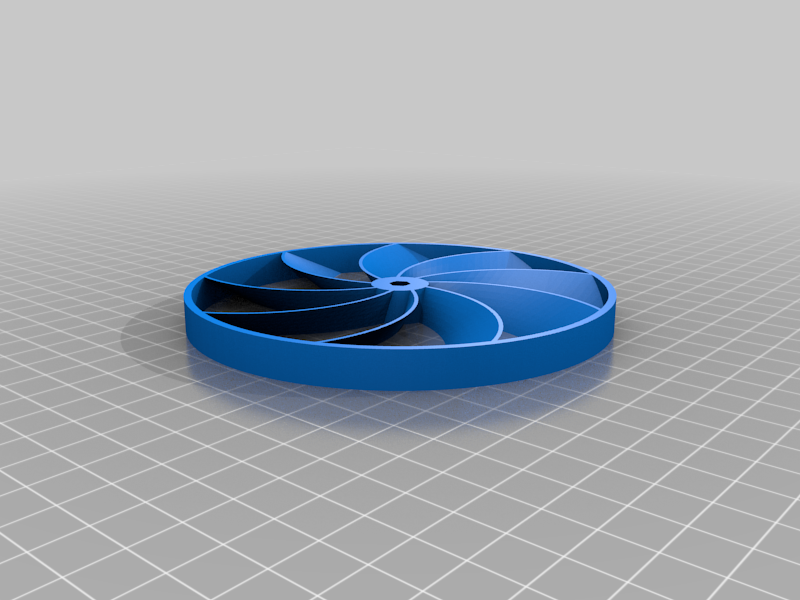 🆕 Squeeze fan - New waterproof fan!(screwless)・Free 3D File for ・Cults