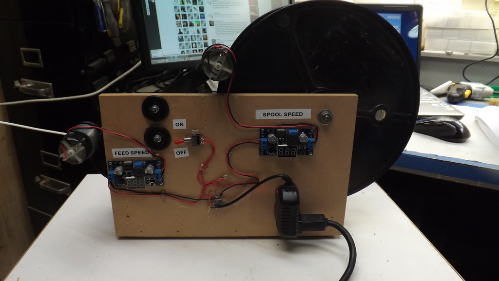 Free 3D file LYMAN FILAMENT SPOOL WINDER 🪢 ・3D print object to download ...