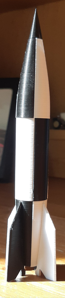 🚀 V2 Rocket・Free 3D File for ・Cults