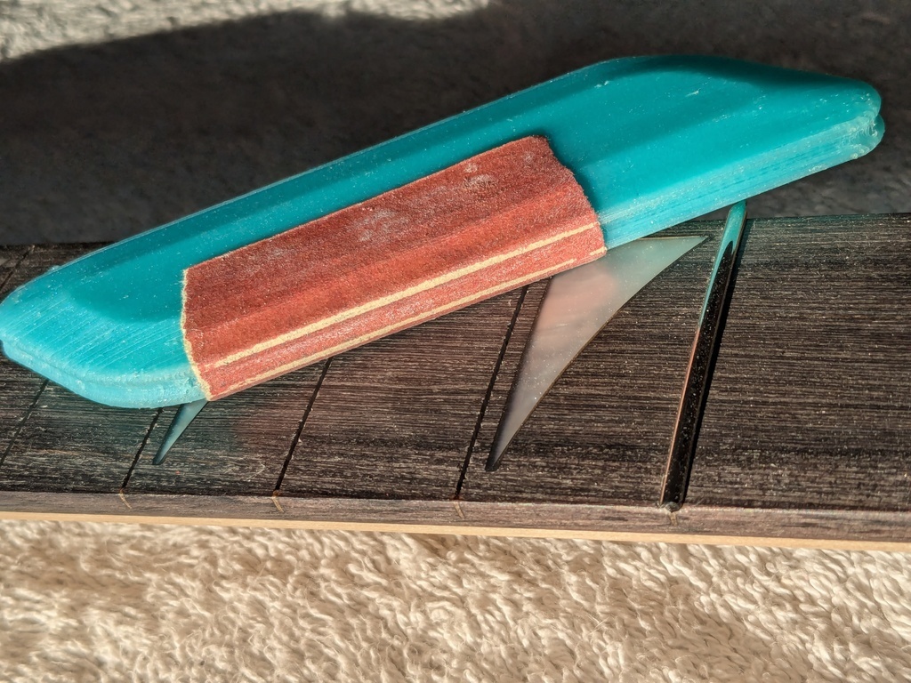 🎸 Guitar Fret Crowning/Recrowning Tool・Free 3D File for ・Cults