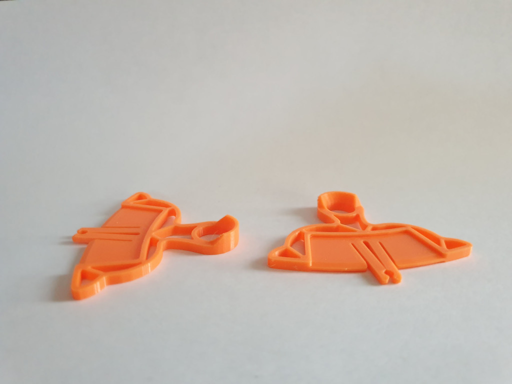 Free STL file SRAM Guide R brake pad spacer (for service or transport ...