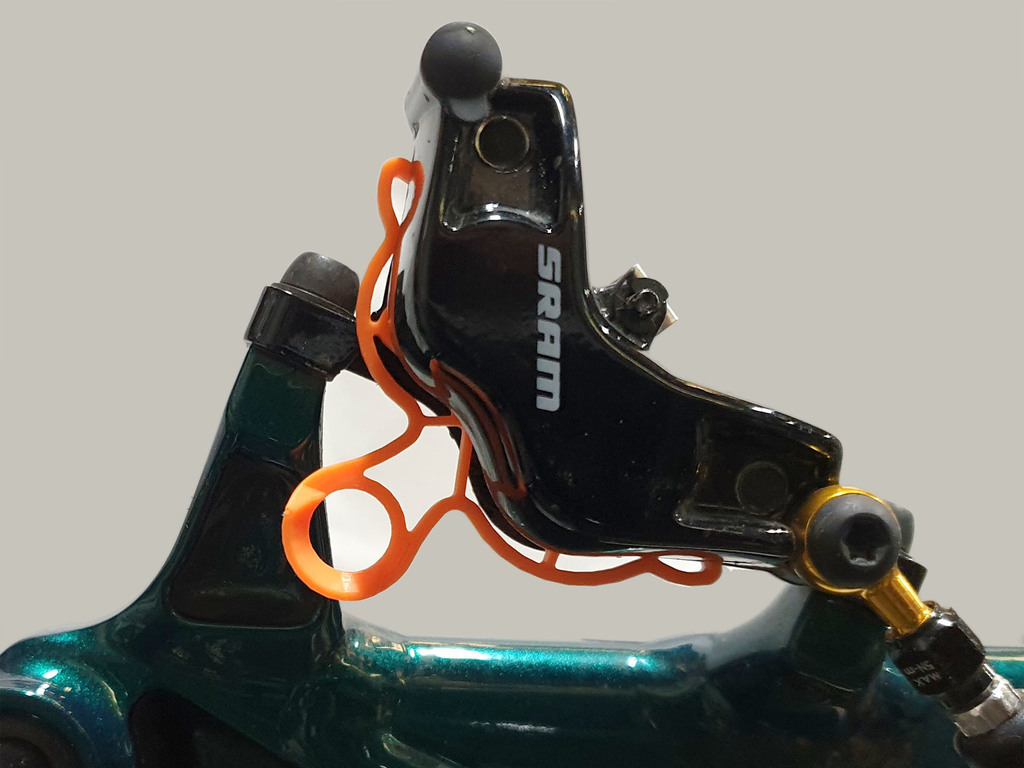 Free STL file SRAM Guide R brake pad spacer (for service or transport ...