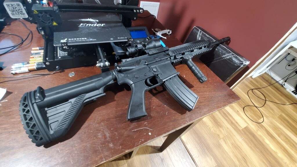 3D printable M416 (HK416)・Cults