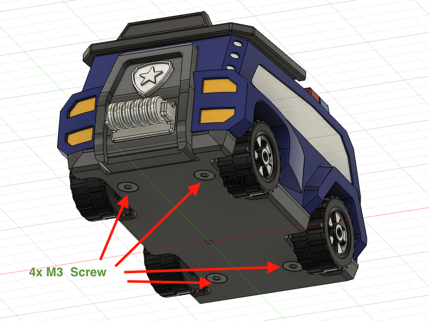 Fichier 3D Chase voiture de Paw-Patrol 🚗 ・Objet imprimable en 3D à ...