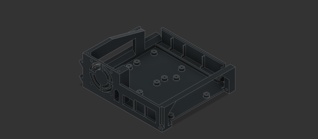🔧 Ender 3 PRO Rear Electronics Case・Free 3D File for ・Cults