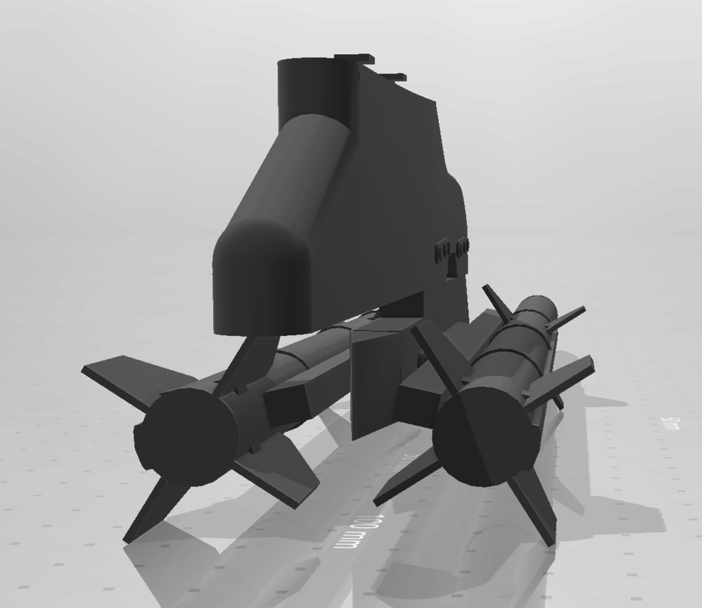 🪶 E-Flite F-18 Complete Wing Weapon Set・ 3D File for ・Cults