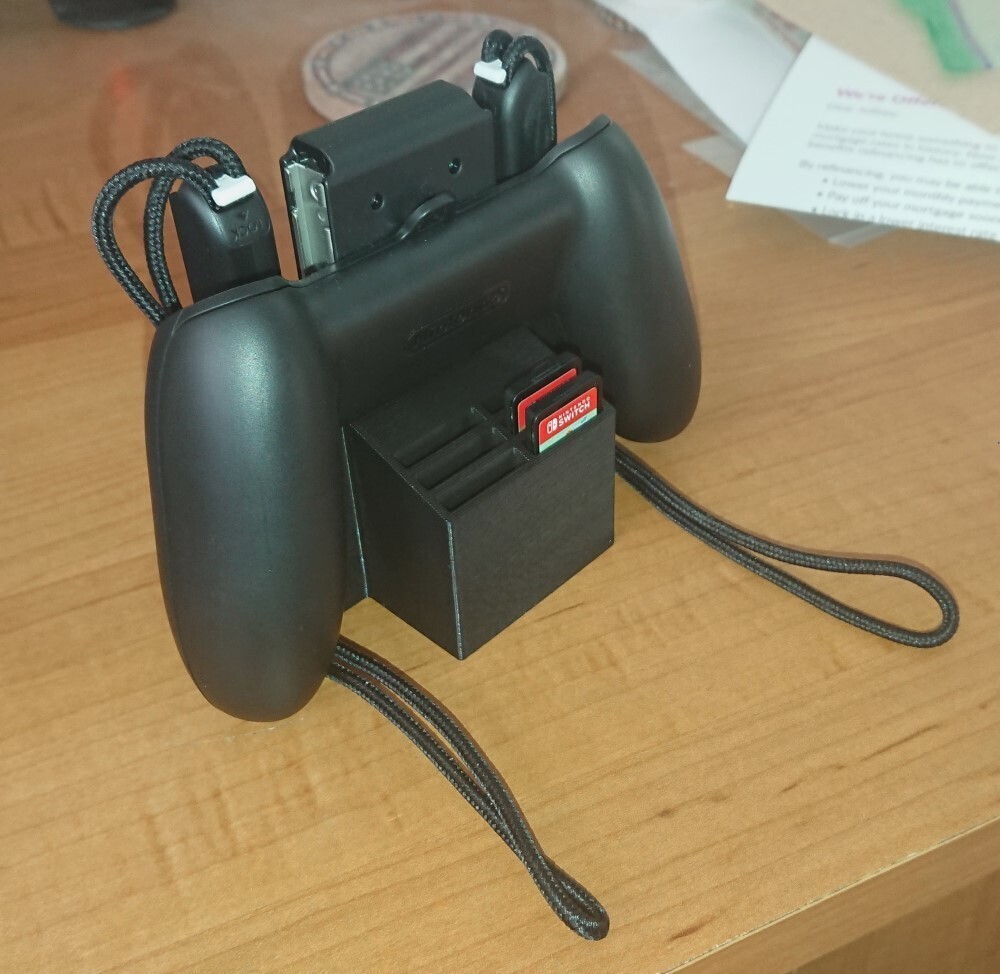 Free STL file Nintendo Switch Controller Organizer 🎮 ・3D printing ...