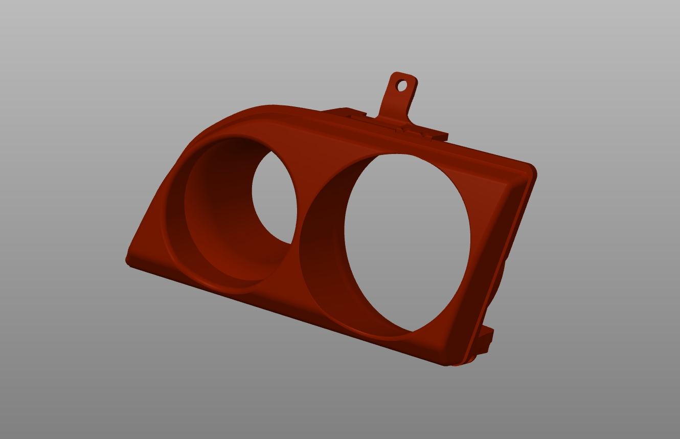 arquivo STL Faro delantero estilo "Morette" Ford Fiesta mk3 🚙 ・design ...