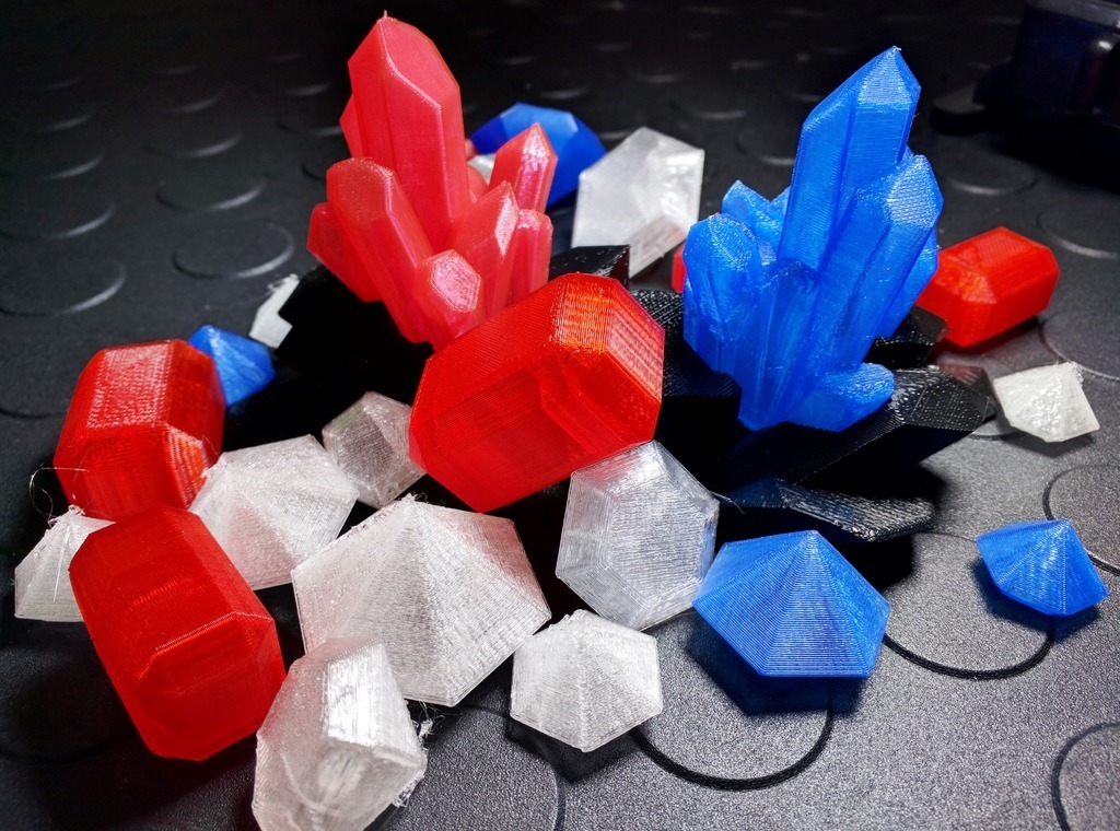 Free 3D file Crystals, Diamonds, and Gems ♦️ ・Model to download and 3D ...