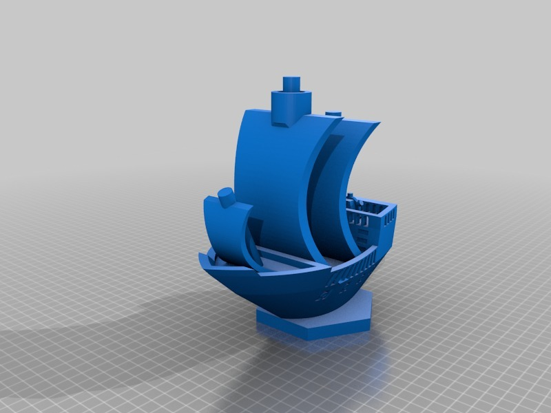 🏴‍☠️ Pirate Ship・Free 3D File for ・Cults