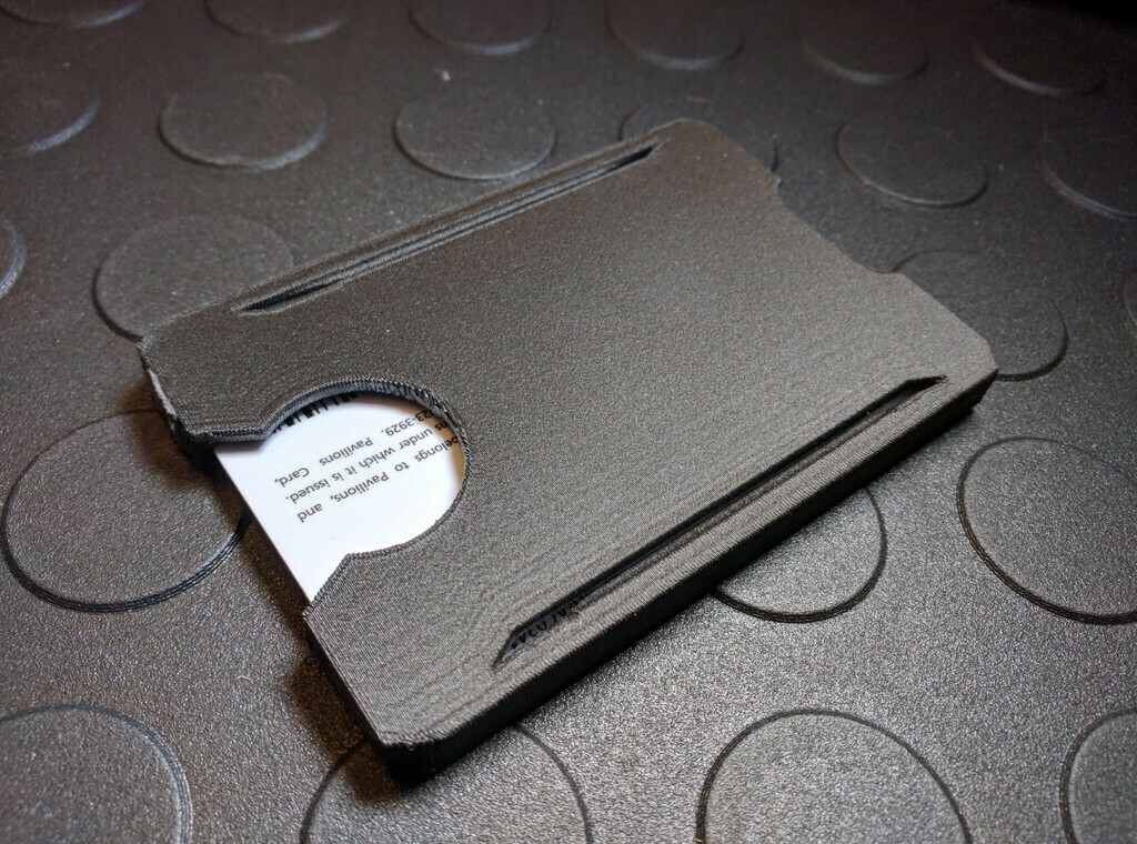 🃏 Scout - Minimalist Wallet - Holds 2 Cards・Free 3D File for ・Cults