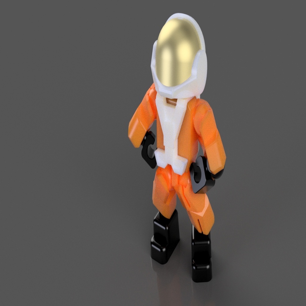 🛰 Space Man・Free 3D File for ・Cults