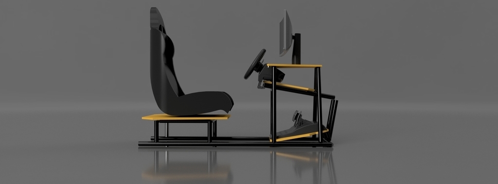 Free 3D file DIY Racing Cockpit 🎮 ・3D print object to download・Cults