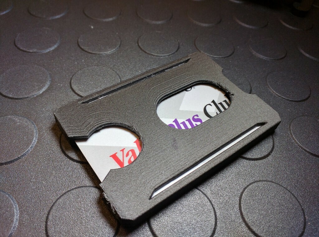 🃏 Scout - Minimalist Wallet - Holds 2 Cards・Free 3D File for ・Cults