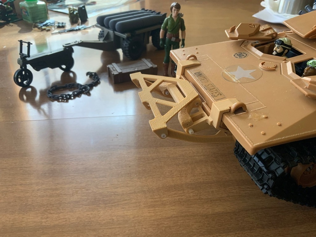🪖 mauler tank motorized plow attachment - work in progress・Free STL ...