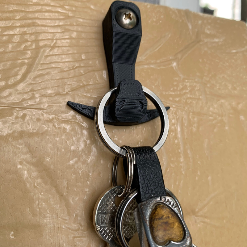 🔑 simple key holder for wall・Free 3D File for ・Cults