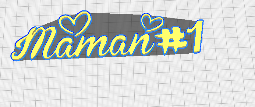 Fichier 3D gratuit Maman # 1 🧞‍♂️・Design à télécharger et à imprimer en ...