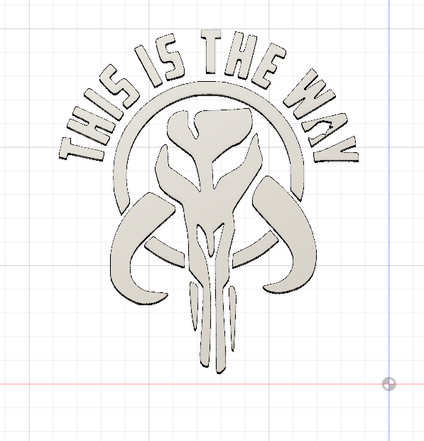 This is the Way・Free STL File for ・Cults