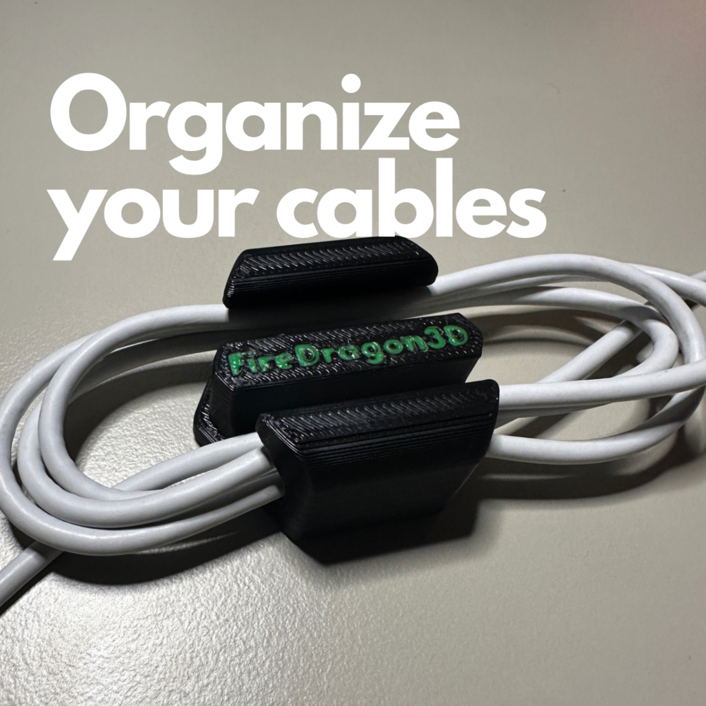 🔌 HexaCable Organizer: The Perfect Solution for Taming Cable Chaos・Free ...