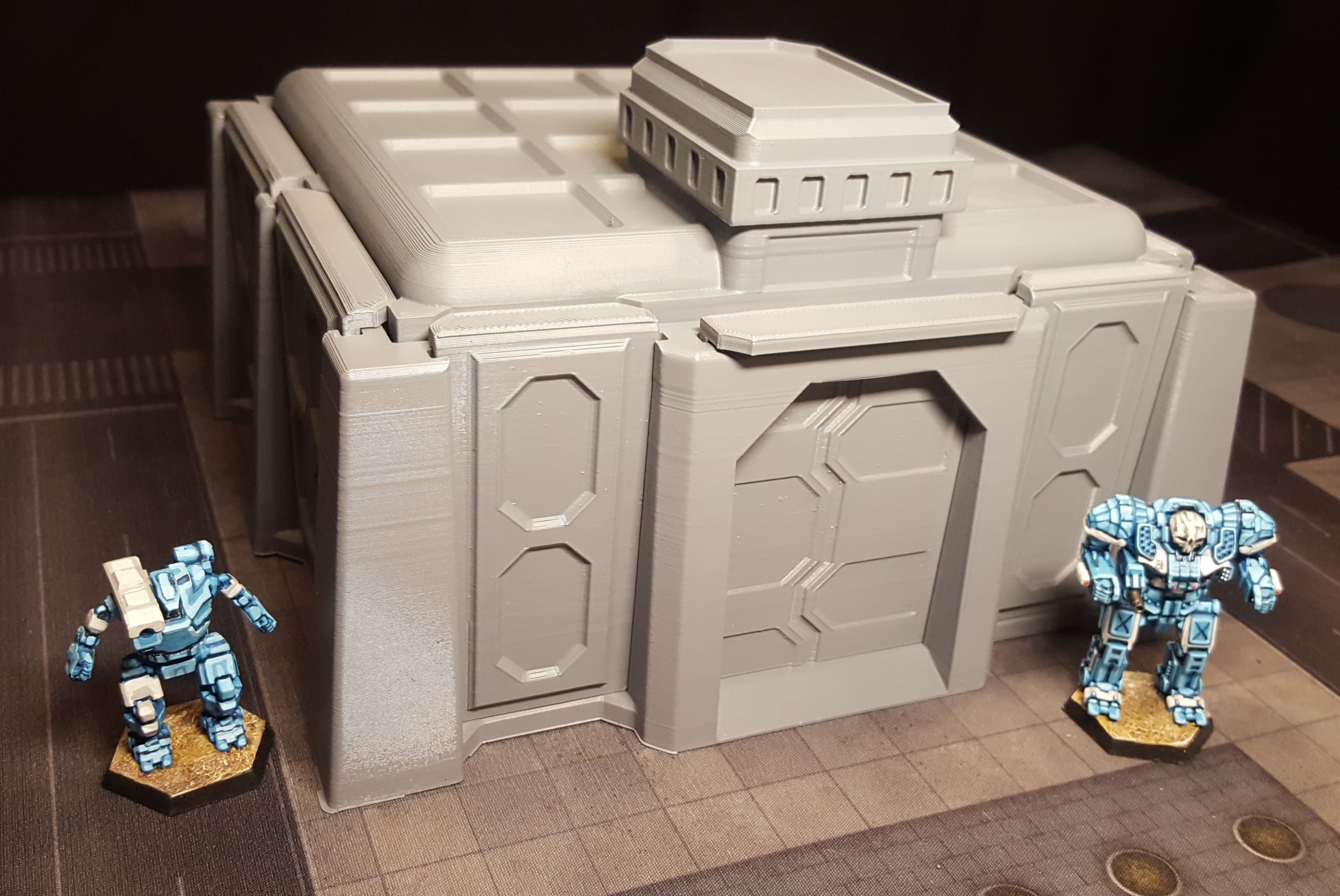 🎲 Battletech - Mechhangar - destructible・ STL File for ・Cults