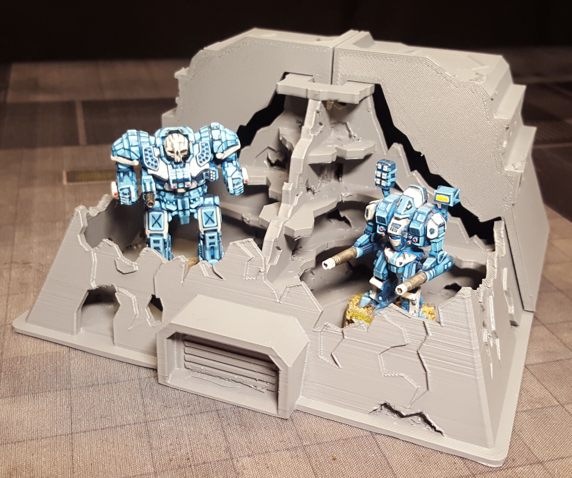 STL file Battletech - Building 6" x 6" x 3" (HPG) - destructible 🏗️ ・3D ...