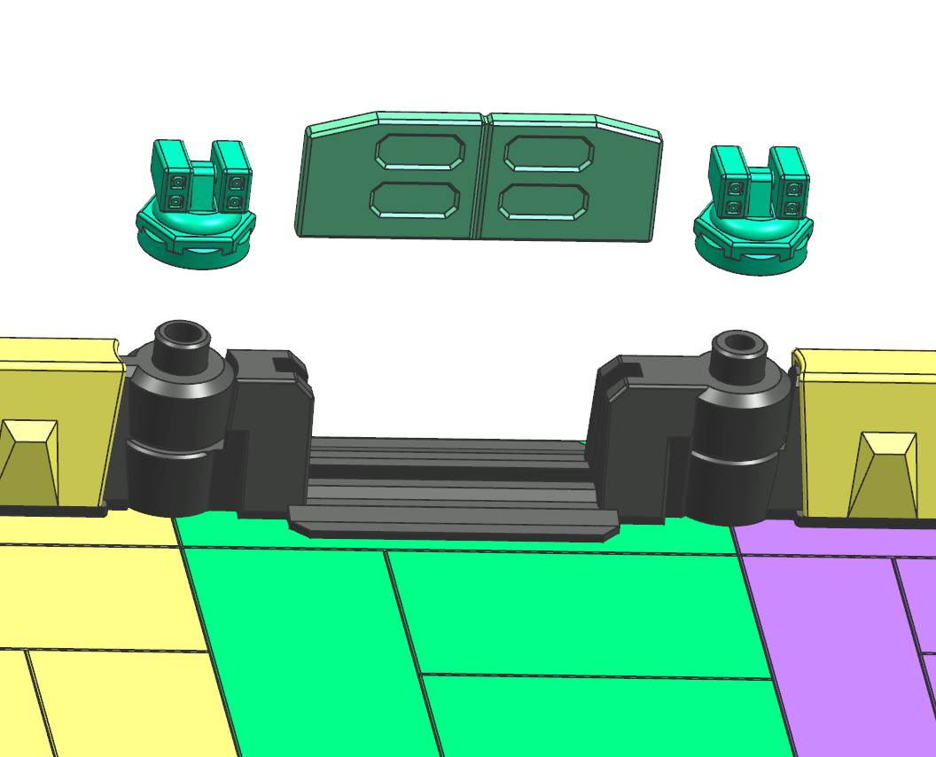 STL file Battletech - Modular base (destructible walls) 🎲・3D print ...
