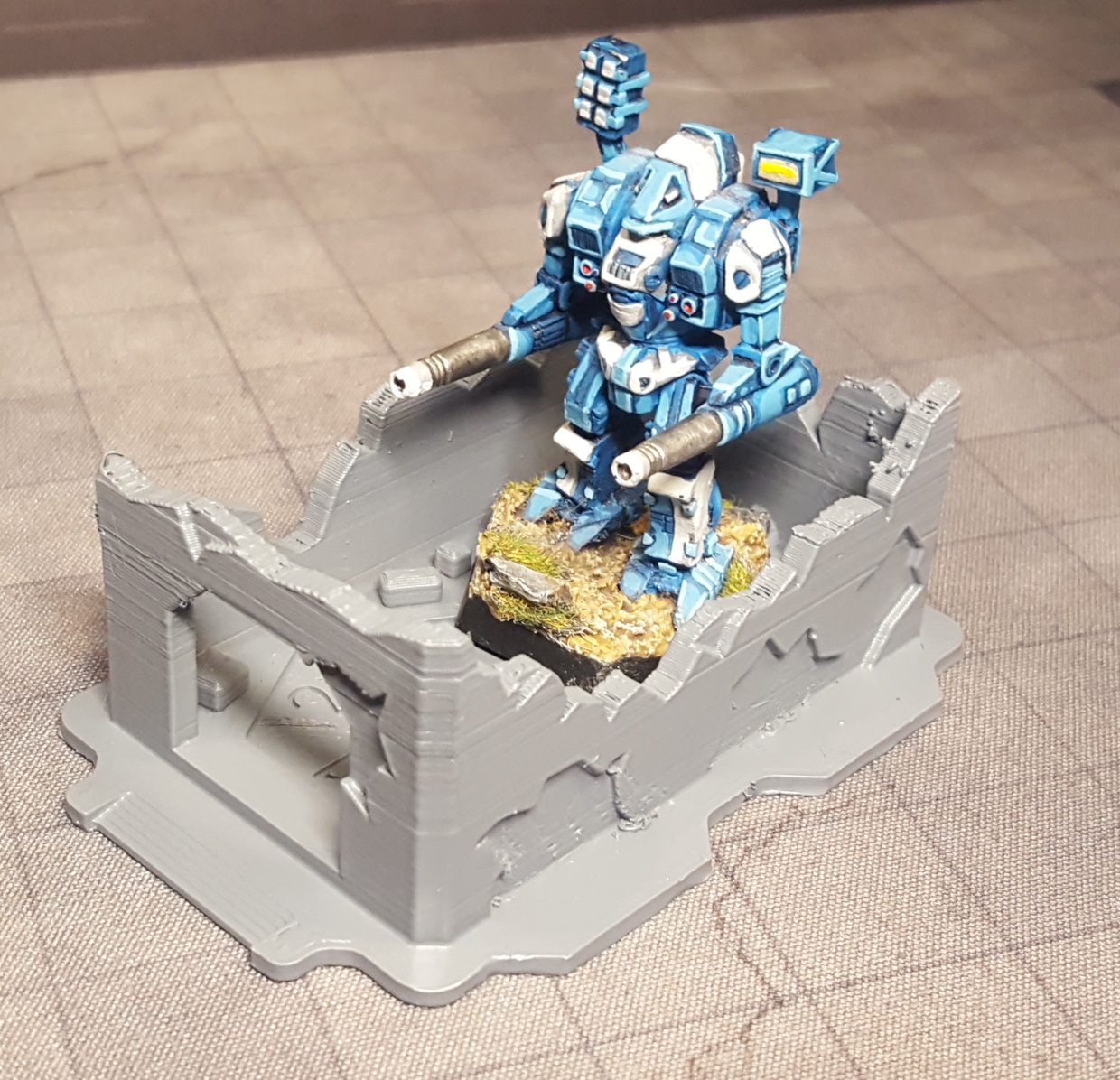 Archivo STL Battletech - Almacén - Destructible 🎲 ・Modelo para ...