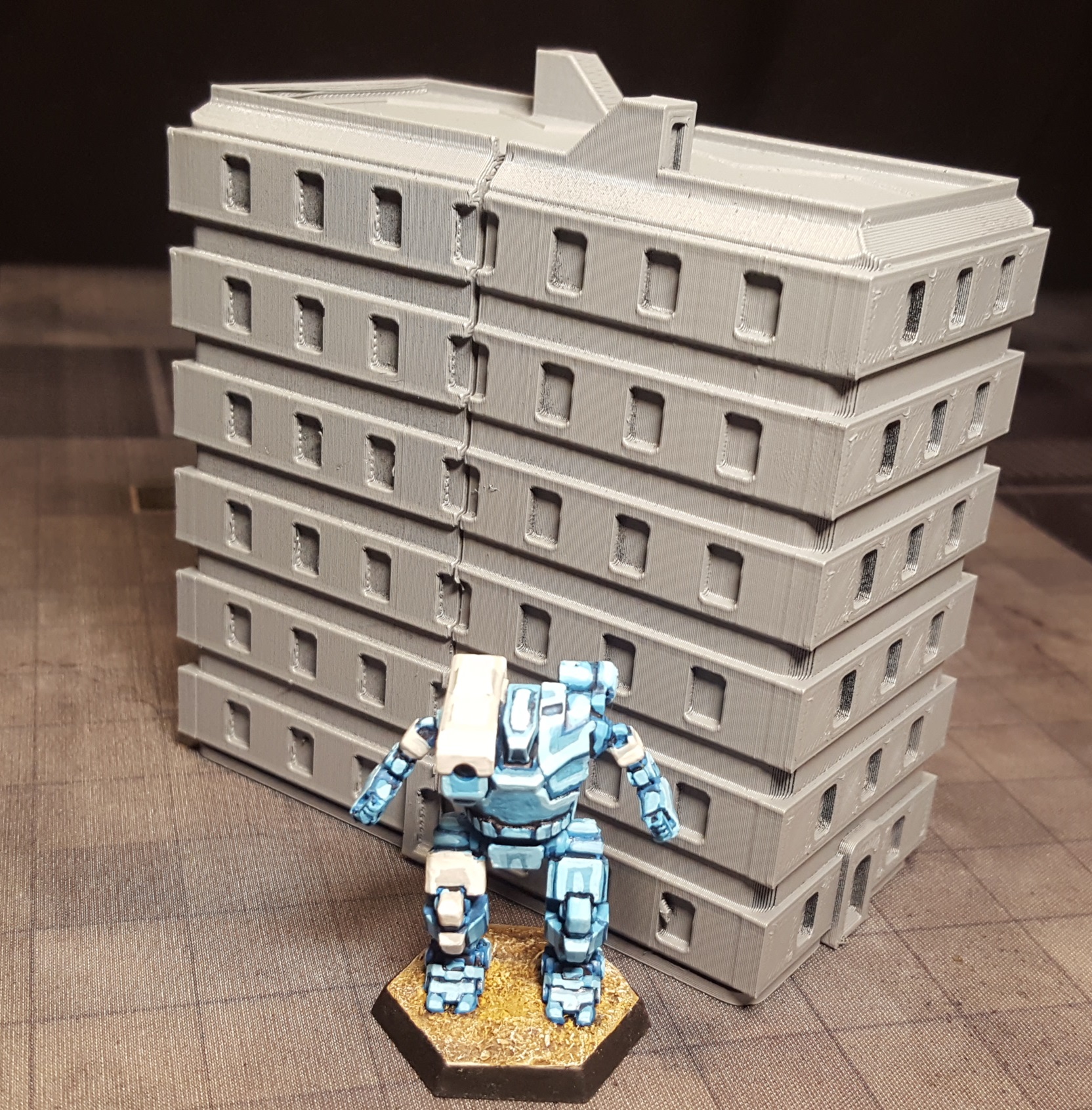 🏗️ Battletech - Building 4" x 2" x 2" (/4") - destructible・ STL File ...